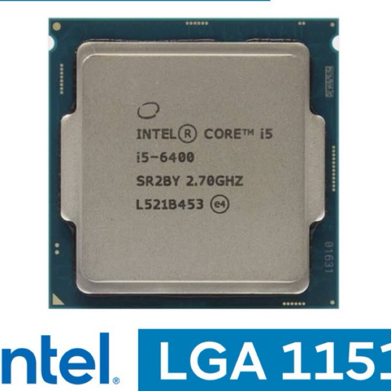 Jual processor Intel core i5 6400 gen 6 LGA 1151 like new | Shopee ...