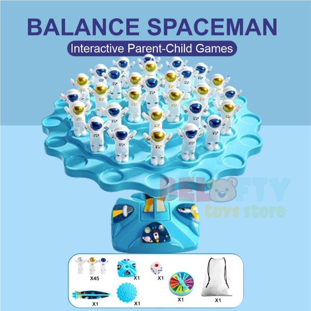 Jual Mainan Anak Balance Spaceman Table Game Seru Party Game Family ...