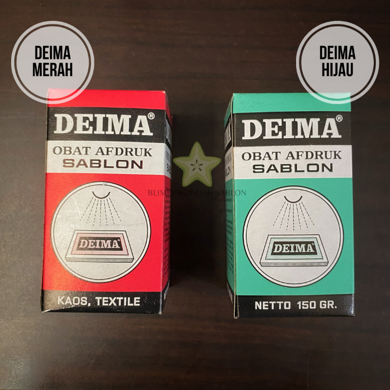 Jual Deima Obat Afdruk Plastik Kertas Sablon Cetak Emulsion Screen Kain ...