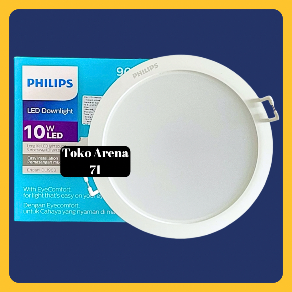 Jual PHILIPS DOWNLIGHT LED ERIDANI G2 DL190B 10W 10 W 10Watt 10 Watt | Shopee Indonesia