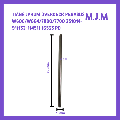 Jual Tiang Jarum mesin jahit Overdeck Pegasus W600/W664/7800/7700 M.J.M ...