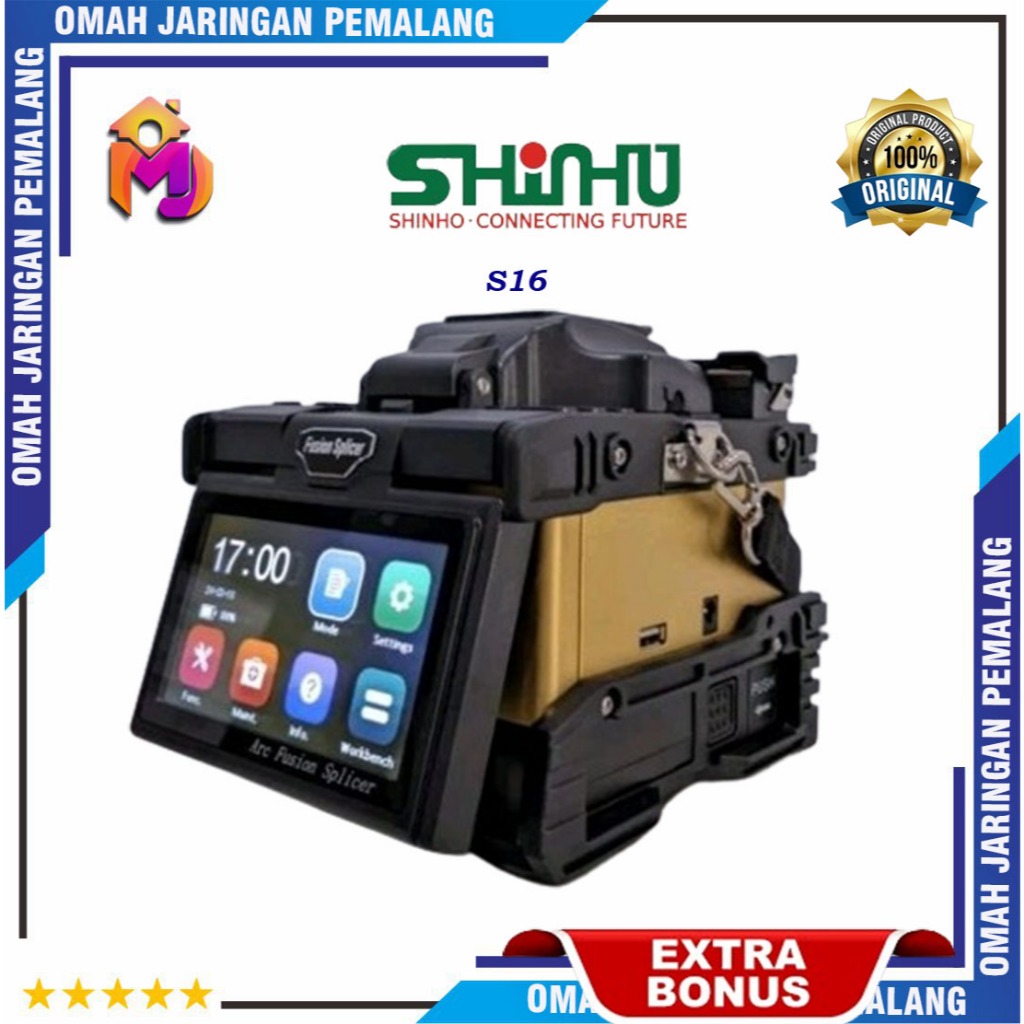 Jual (ORIGINAL) Splicer SHINHU S16 Machine Fushion Splicer /Alat ...