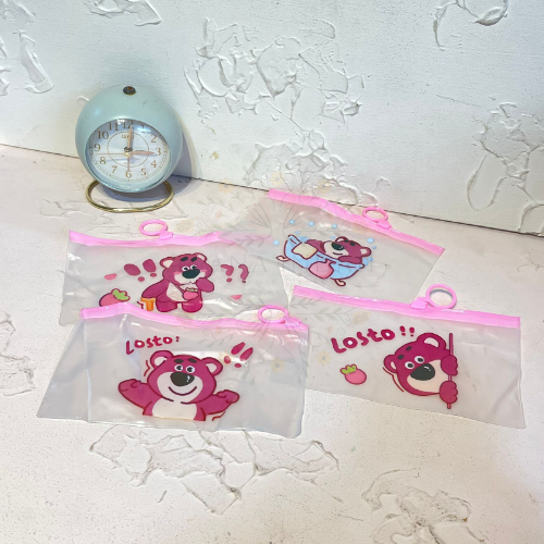 Jual POUCH KOTAK PVC KARAKTER LOTSO ZIPPER LUCU ZIPLOCK BENING | Shopee ...