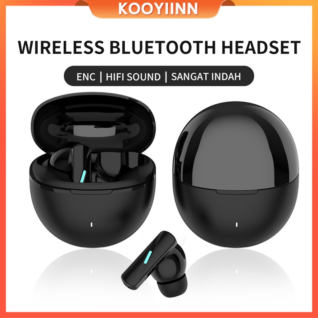 Jual KOOYIINN TWS GAMING Wireless Headphones 9D HiFi Stereo TWS ANTI ...