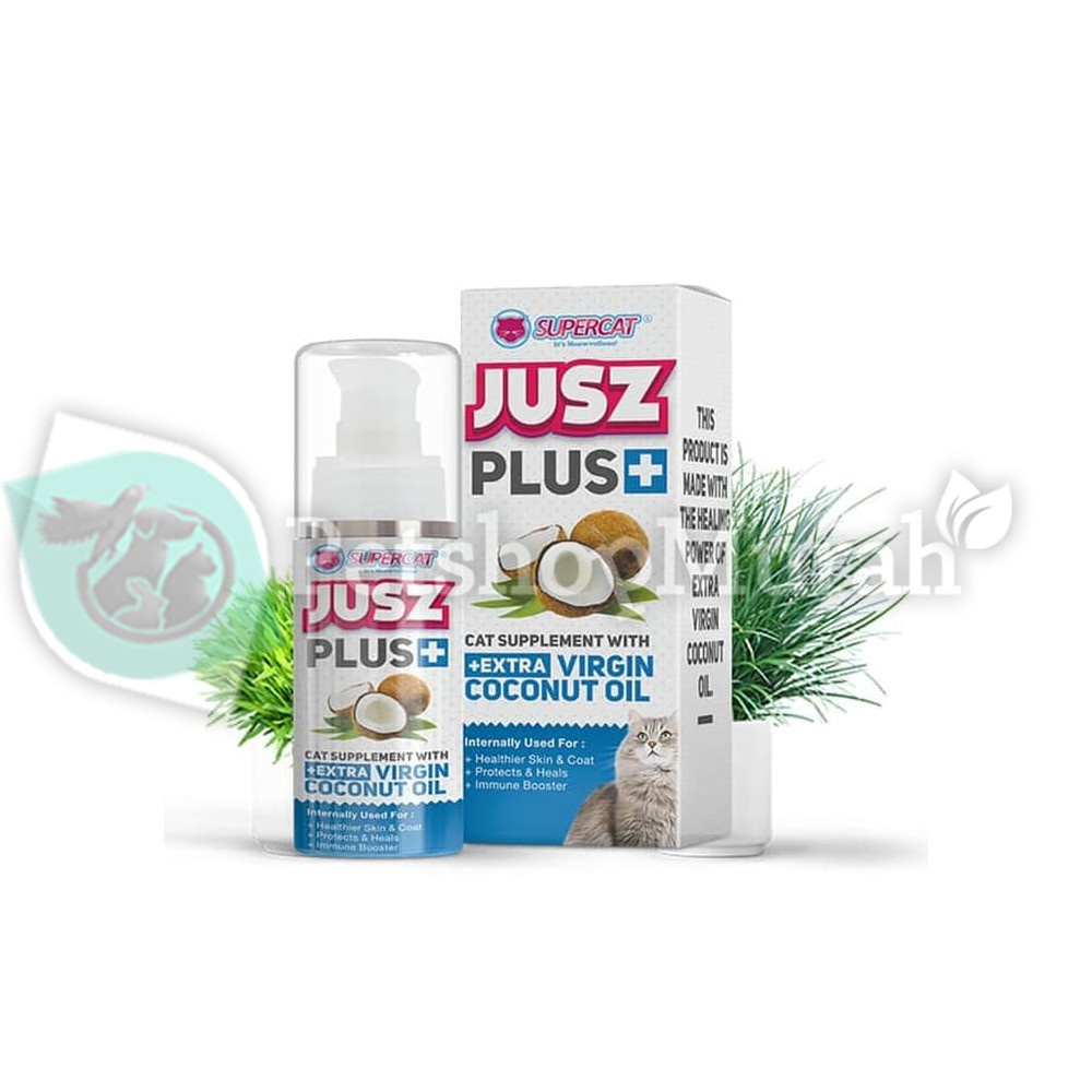 Jual Jusz Plus 60ml Multivitamin Hewan + VCO | Shopee Indonesia