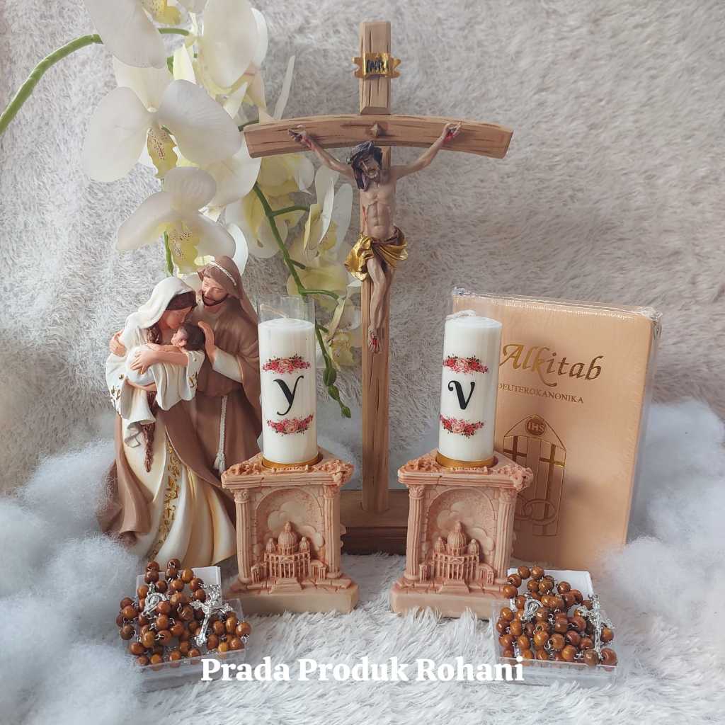 Jual SET PAKET HANTARAN PERNIKAHAN KATOLIK KELUARGA KUDUS BERDIRI ...