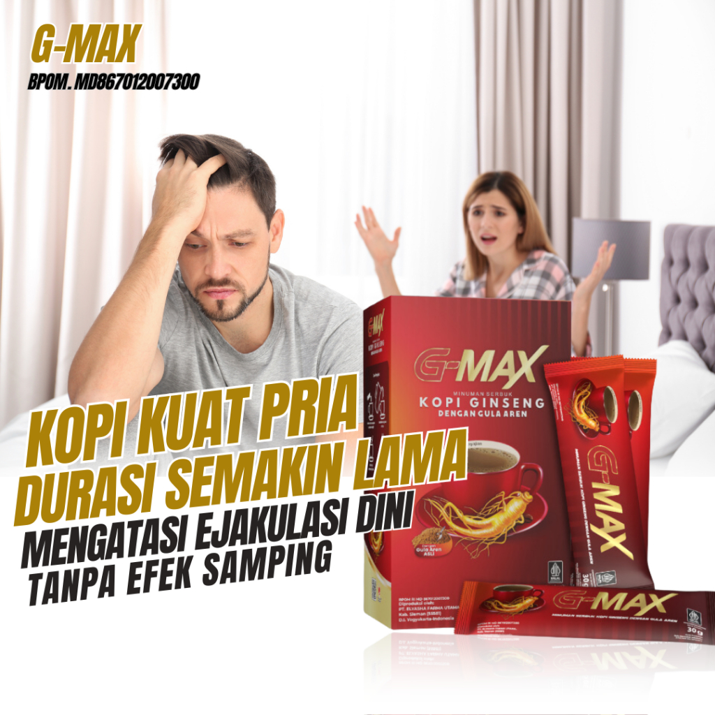 Jual KOPI G MAX ORIGINAL KOPI GINGSENG STAMINA PRIA DEWASA KUAT TAHAN LAMA 10 SACHET BERKUALITAS ...