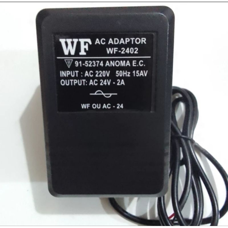 Jual adaptor trafo WF 24V 2A original | Shopee Indonesia