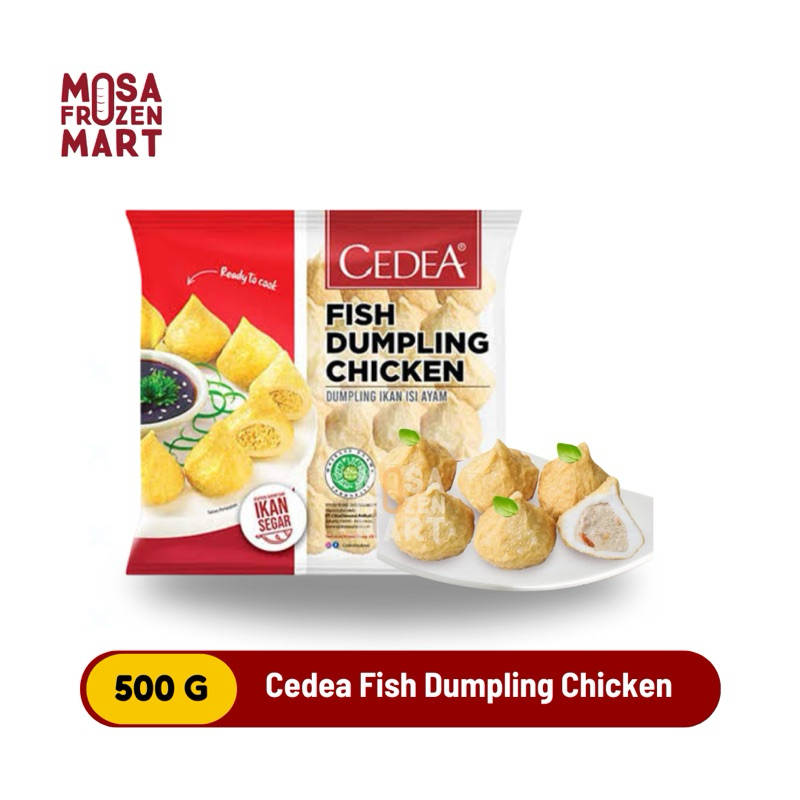 Jual Cedea Fish Dumpling Chicken 500 G| Olahan Ikan Isi Ayam | Shopee ...