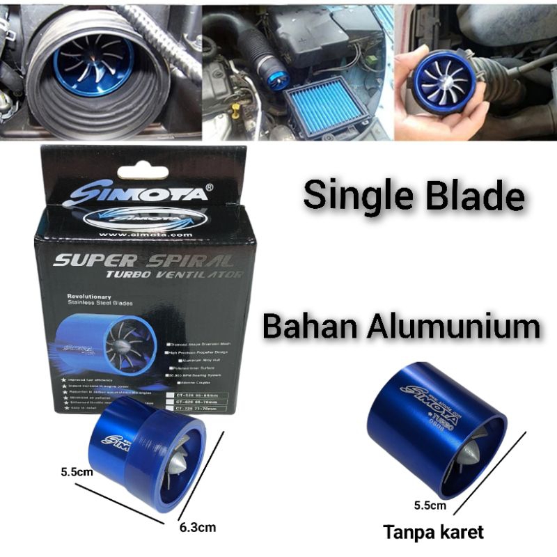 Jual Turbo Jet Ventilator Single Blade Simota | Shopee Indonesia