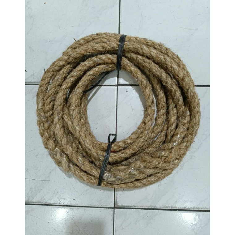Jual Tali panjat PLN Tali panjat coklat tambang pengaman utk panjat ...