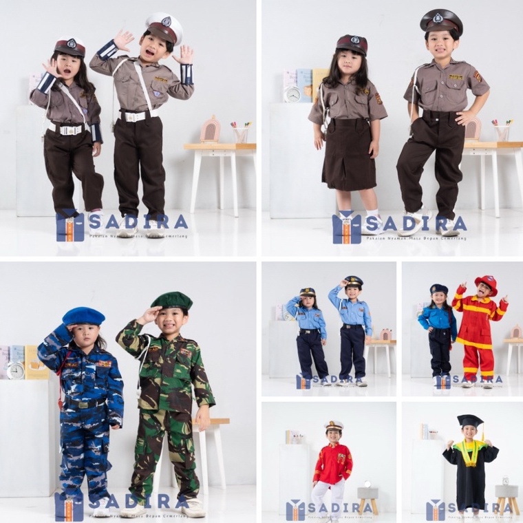 Jual KODE B4U SERAGAM Profesi TK POLISI POLWAN TNI AKPOL TNI AD POLISI ...