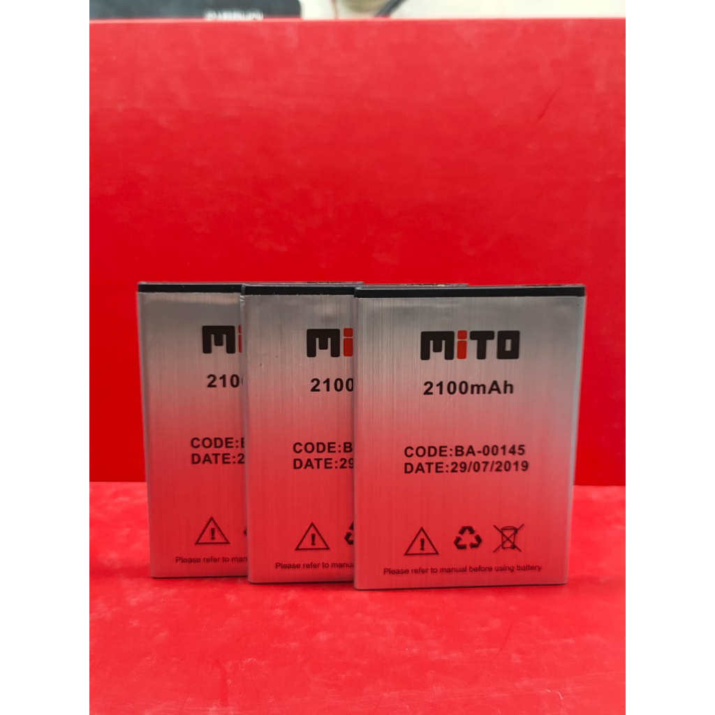 Jual BATRE BATERAI BATTERY MITO A66 [S1 ] BA 00145 ORIGINAL | Shopee ...
