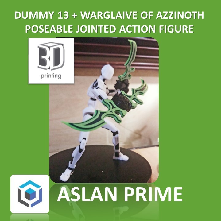 Jual DUMMY 13 TITAN 13 T13 + WARGLAIVE OF AZZINOTH JOINTED POSEABLE ...