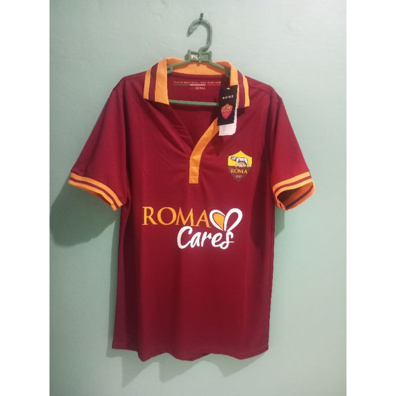 Jual Jersey retro as roma 2013/2014 home | Shopee Indonesia