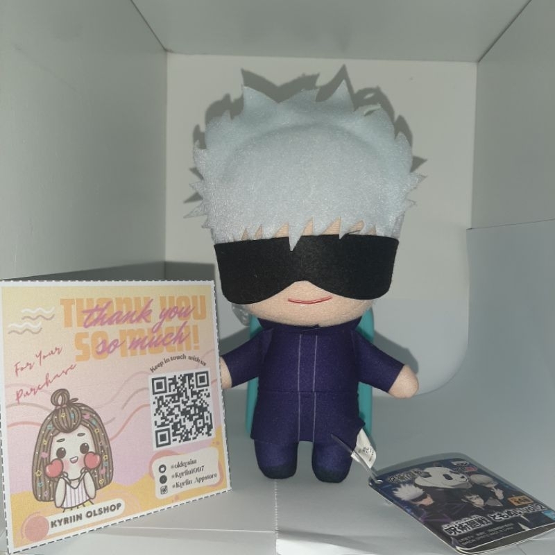 Jual [OFFICIAL MERCH] Plush Tomonui Gojo Satoru - Jujutsu Kaisen ...