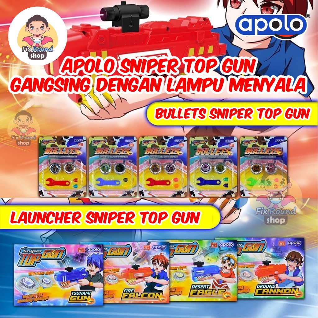 Jual Apolo Sniper Top Gun Spinner | Shopee Indonesia