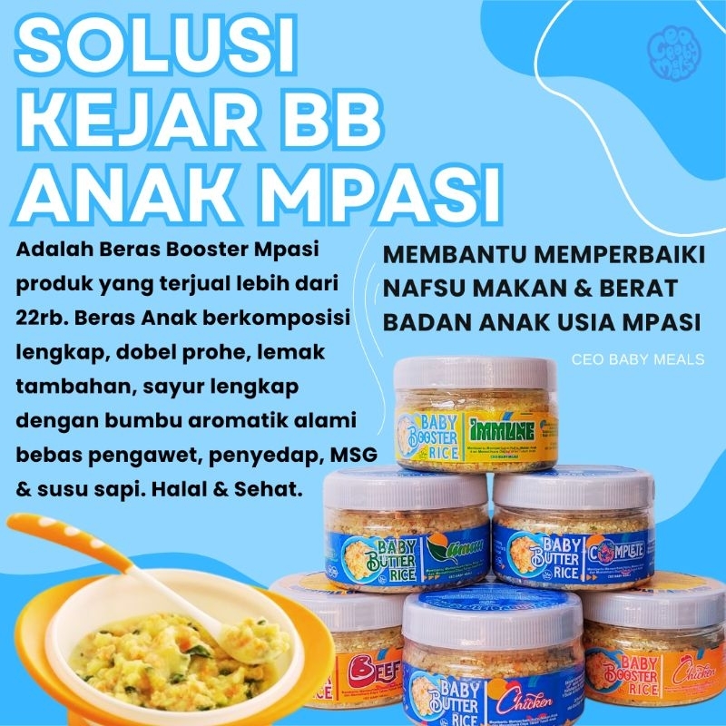 Jual BERAS BOOSTER ANAK - BOOSTER RICE MPASI - BERAS BAYI MPASI BB BOOSTER - BERAS PENAMBAH ...