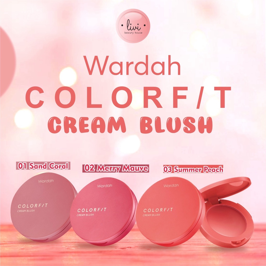 Jual Wardah Colorfit Cream Blush | Shopee Indonesia