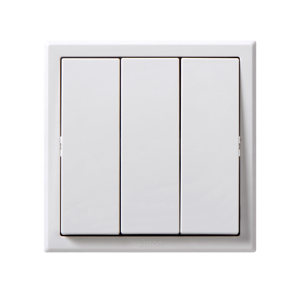 Jual SAKLAR SIMON E3 3 GANG 1 WAY SWITCH 301031 | Shopee Indonesia