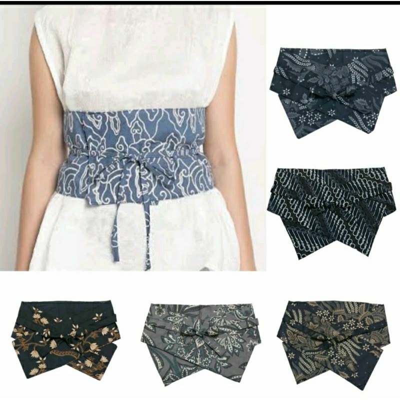 Jual Obi Belt Batik / ikat Pinggang Motif Batik Murah | Shopee Indonesia