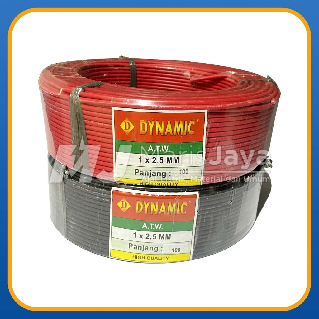 Jual Kabel NYA 1x2,5 100 Meter DYNAMIC / Kabel Listrik 1x2,5 (1 Roll) | Shopee Indonesia