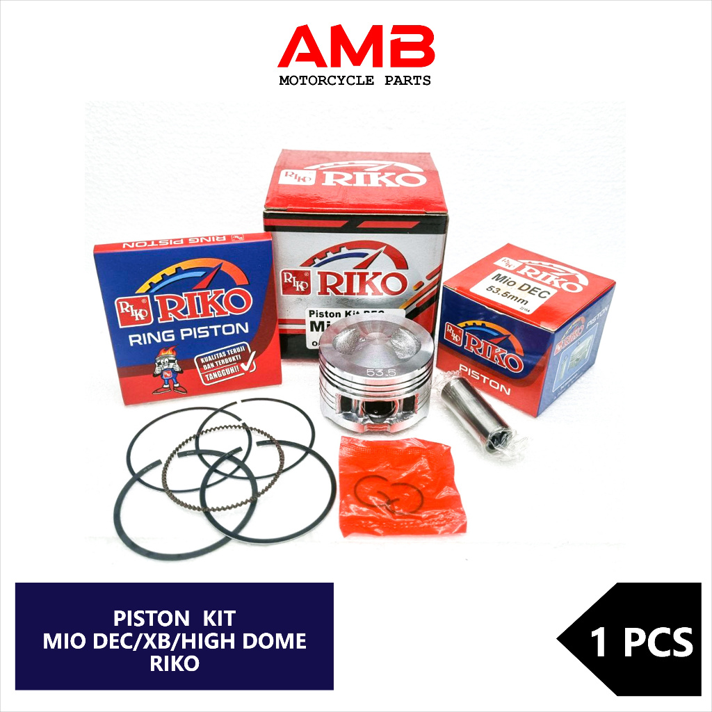 Jual PISTON KIT PAKET SEHER MIO DEC MIO XB MIO BORE UP MIO SOUL FINO KARBU NOUVO MIO SPORTY MIO ...