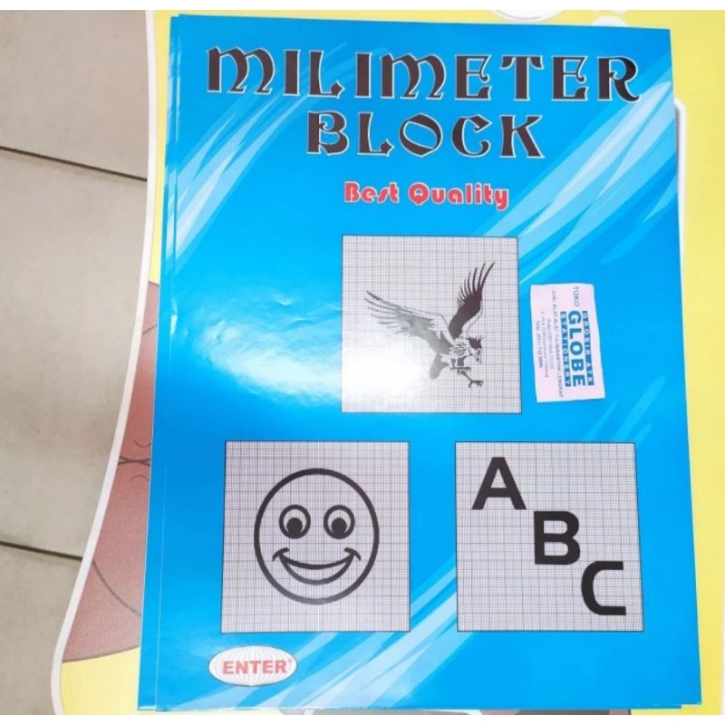 Jual Kertas milimeter block ENTER A3 Dan Folio | Shopee Indonesia