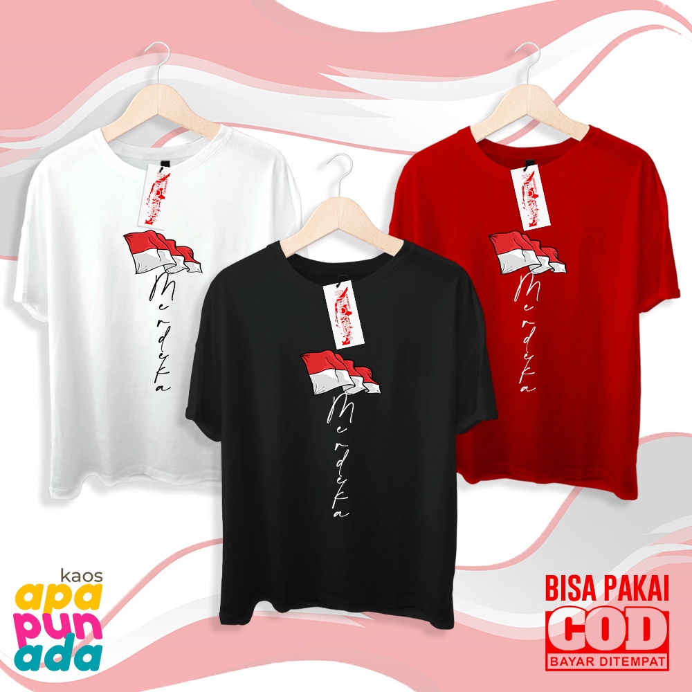 Jual Baju Kaos Atasan Kemerdekaan 17 Agustus Indonesia Merdeka Anak Dewasa Grosir - IND MERDEKA ...