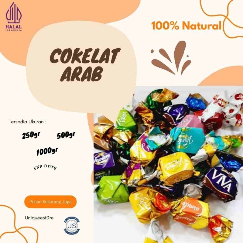 Jual COKLAT TRAFFLINE | COKELAT TURKEY | COKLAT ARAB | COKELAT TURKI ...