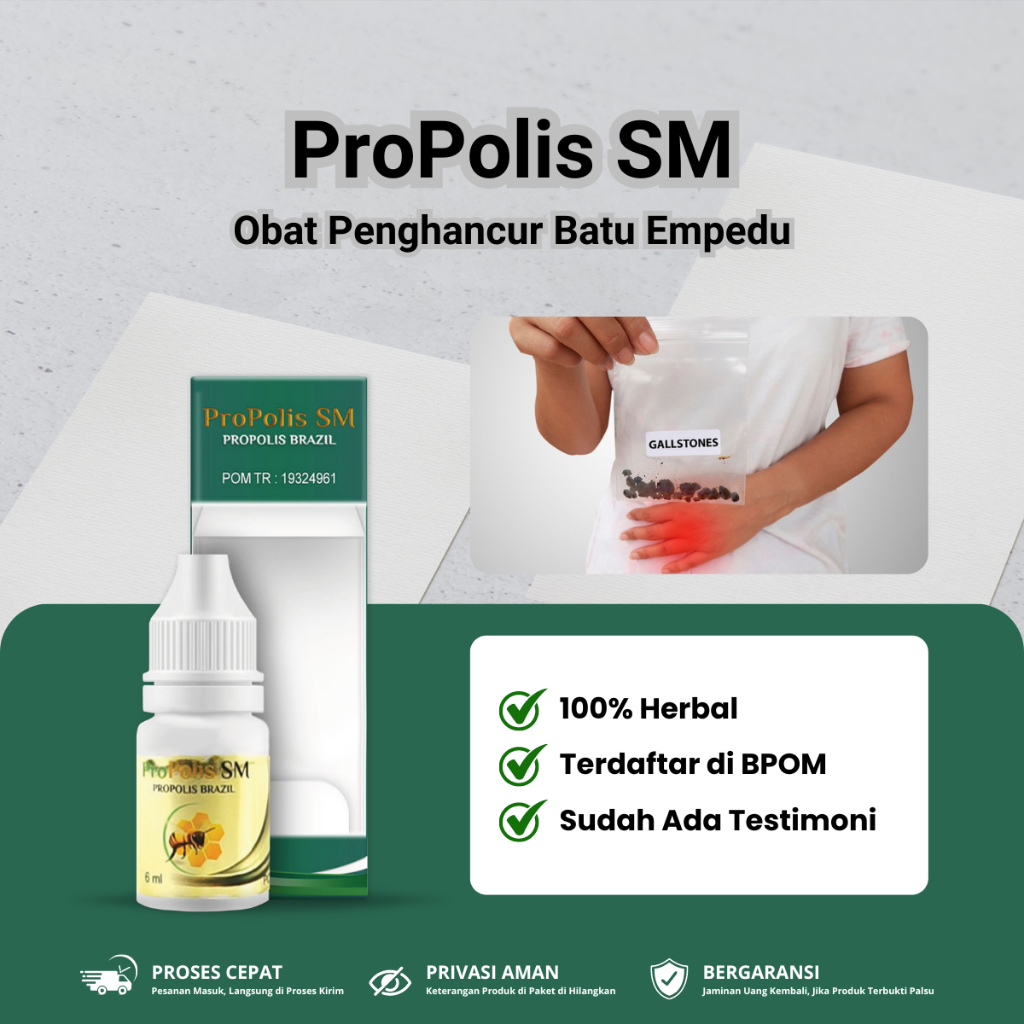 Jual Propolis SM - Obat Batu Empedu, Obat Penghancur Batu Empedu, Obat ...