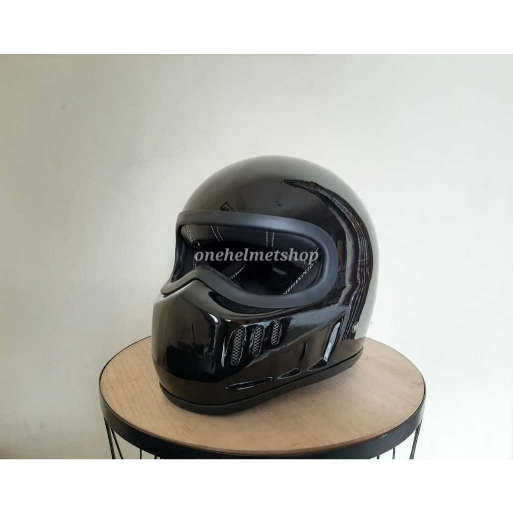 Jual Helm custom bandit simpson-helm bandit fiber retro fullface cakil ...