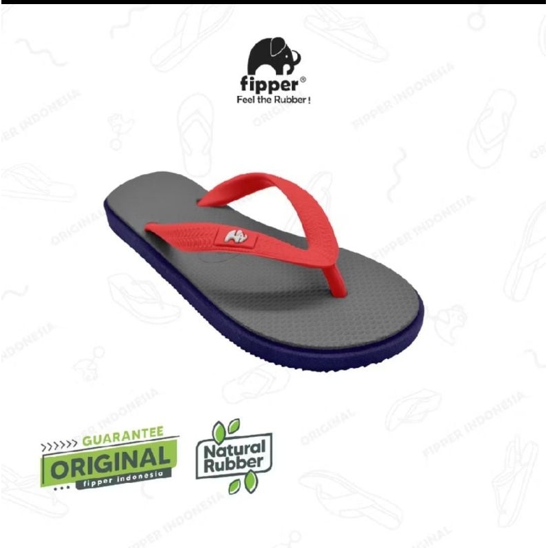 Jual Fipper Kids Grey / Navy / Red | Shopee Indonesia