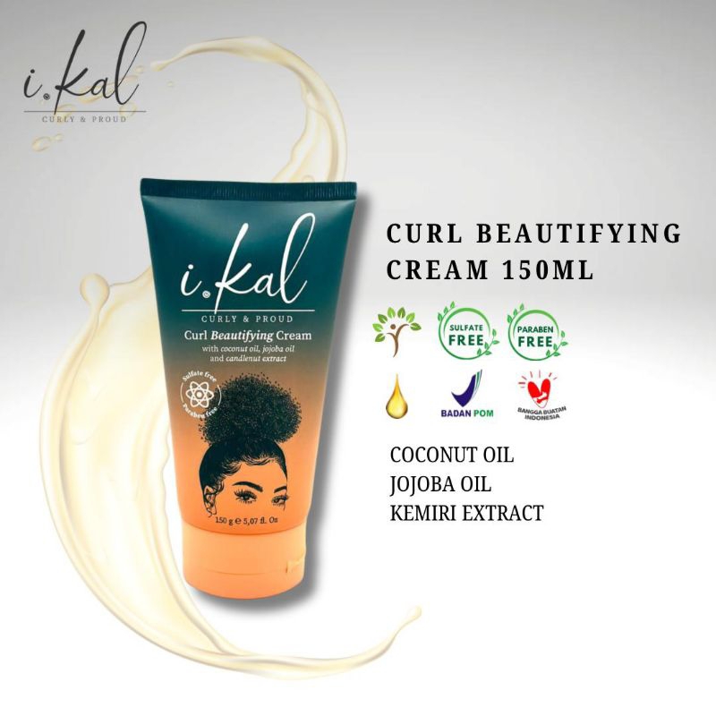 Jual I.KAL Curl Beautifying Cream | Shopee Indonesia