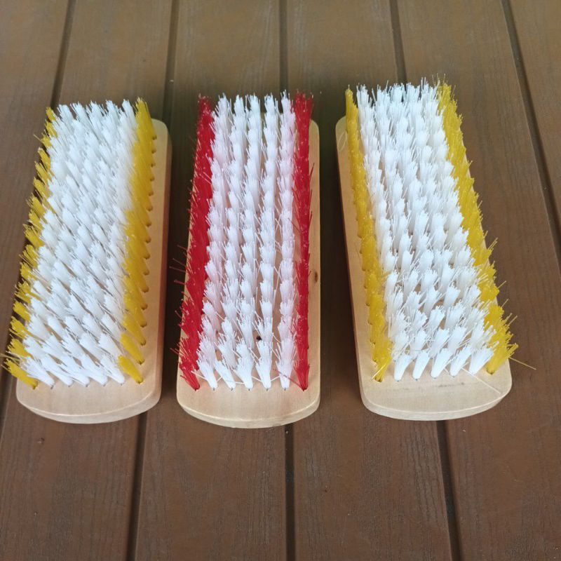 Jual Sikat cuci sikat lantai gagang kayu BESAR / SIKAT CUCI BAJU ...