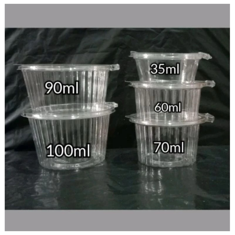 Jual Mika Cup puding 60ml 70 ml 90ml dan 100ml tutup senyawa Cup Jelly ...