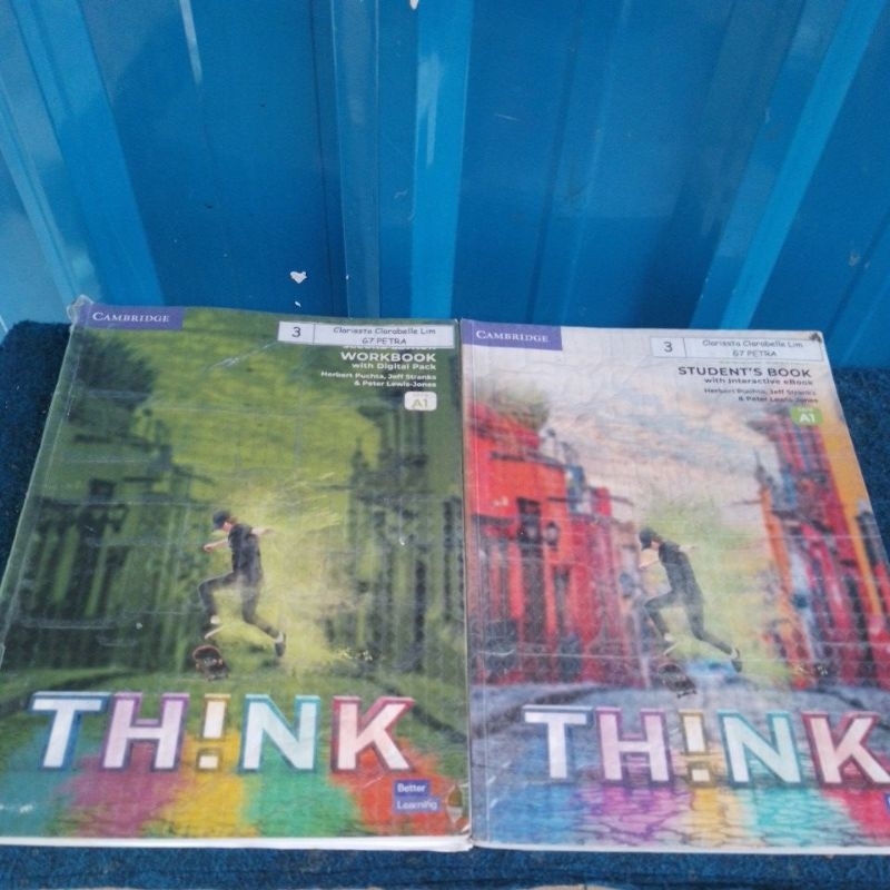 Jual BUKU THINK SECOND EDITION STARTER STUDENT'S BOOK WORKBOOK A1 ...