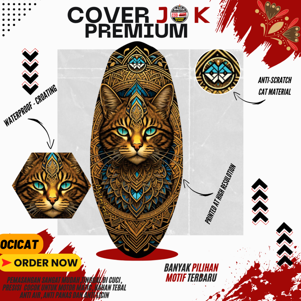 Jual Sarung JOK Motor Vario 160 Stylo PCX ADV NMax Turbo Aerox Scoopy ...