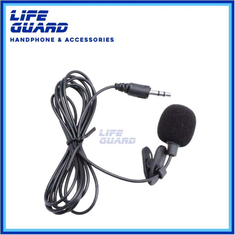 Jual MIC KLIP ON AUDIO SPLITTER U SHAPE 2IN1 MIC & AUDIO JACK 3.5MM ...