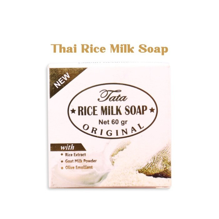 Jual Tata Rice Milk Soap 60g | Shopee Indonesia