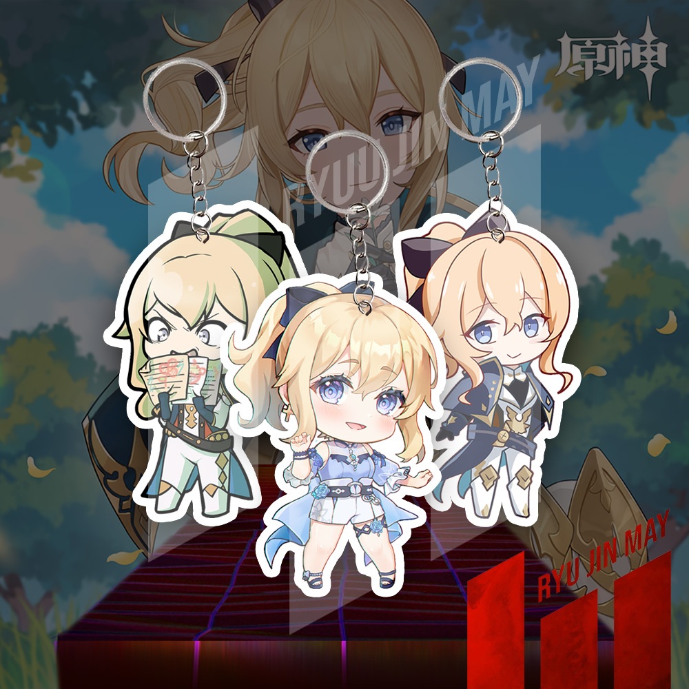 Jual Gantungan Kunci / Keychain / Gantungan HP - Genshin Impact - Jean | Shopee Indonesia
