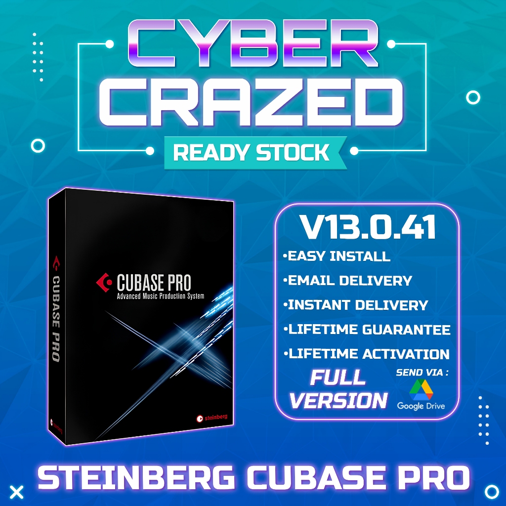 Jual Win Mac Steinberg Cubase Pro 13 0 41 Full Version Versi Terbaru