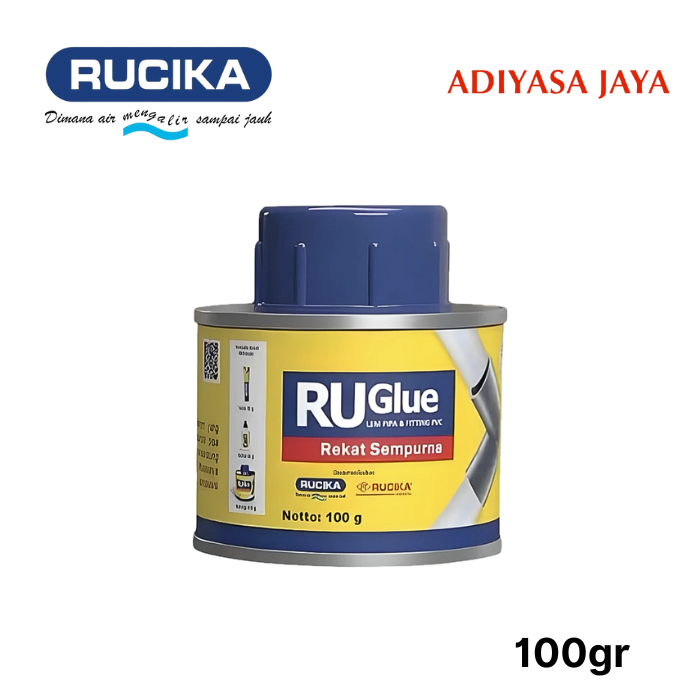 Jual Ru Glue 100gr (Rucika) / Lem Pipa PVC / Tube | Shopee Indonesia