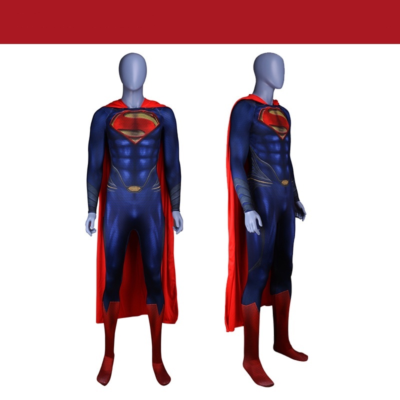 Jual Kid Superman Clark Kent Costume Superhero Clark Kent Kal El ...