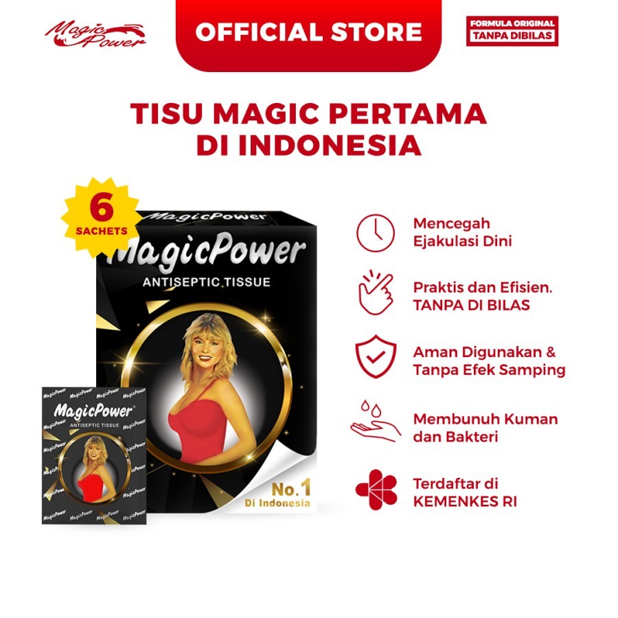 Jual Magic Power Classic Tissue - 6 Sachet (Tisu Original By PT. Etica ...