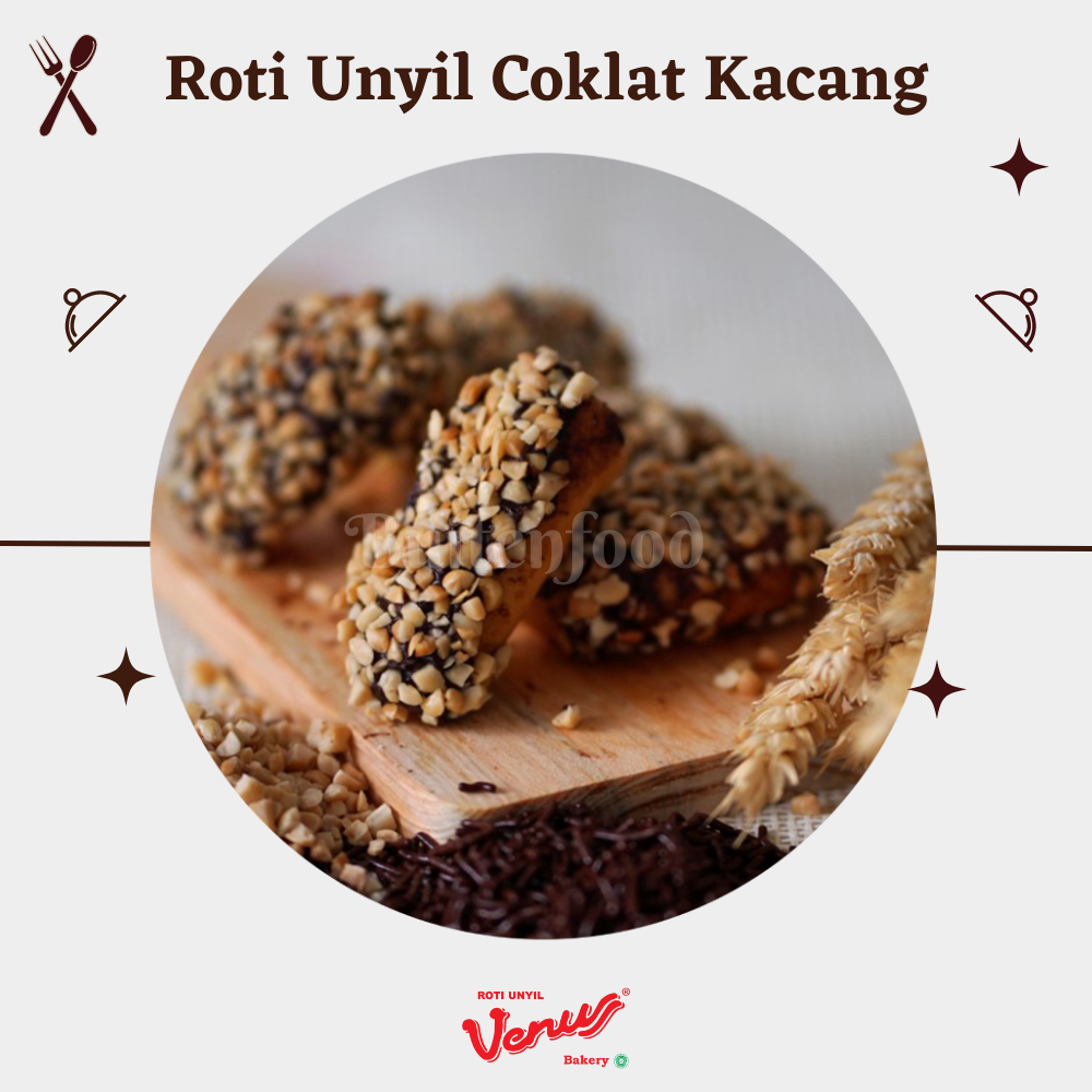 Jual Roti unyil rasa cokelat kacang enak dan gurih khas bogor asli ...