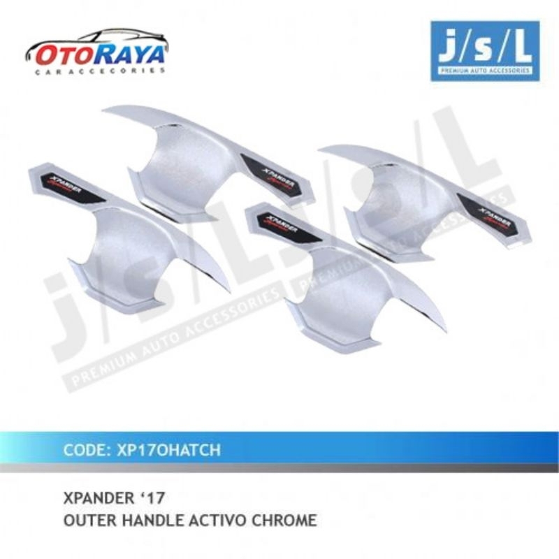 Jual XPANDER Outer Handle Mangkok Pintu ACTIVO Krom Chrome JSL 4pcs Tanpa Handle Cover | Shopee ...