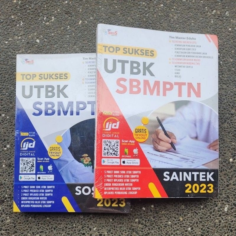 Jual Buku Soal Top Sukses Utbk SBMPTN Soshum Saintek Tahun 2023 Orignal New | Shopee Indonesia