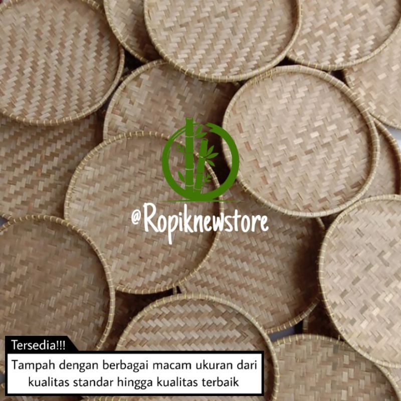 Jual Tampah bambu/Nampan bambu/Cecempeh/Nyiru/Tambir [ Diameter 35cm ...