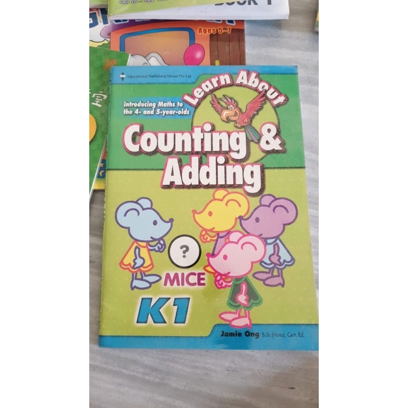 Jual LEARN ABOUT COUNTING & ADDING K1 for Kindergarten Buku Singapore ...